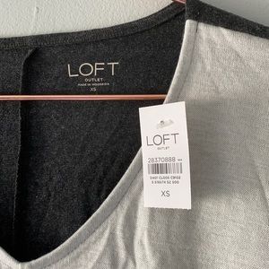 LOFT | Tops | Nwt Loft Colorblock T | Poshmark